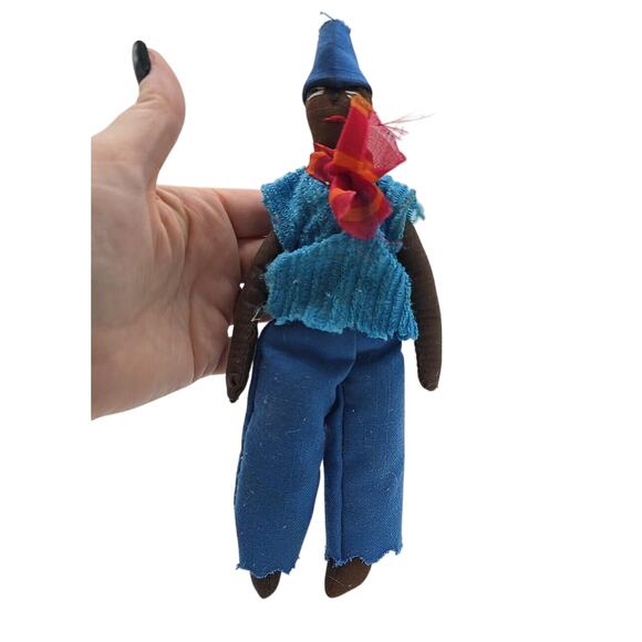 Unbranded | Toys | Vintage Sambo African American Blue Clothes Scarf ...